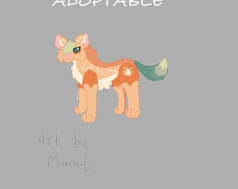 Fursona Reference Sheet Fox - Etsy