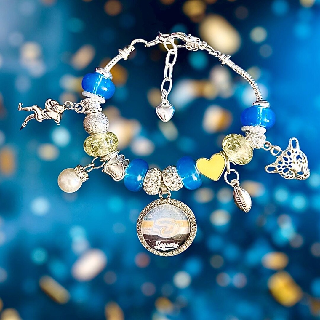 HBCU Baton Rouge Charm Bracelet - Etsy