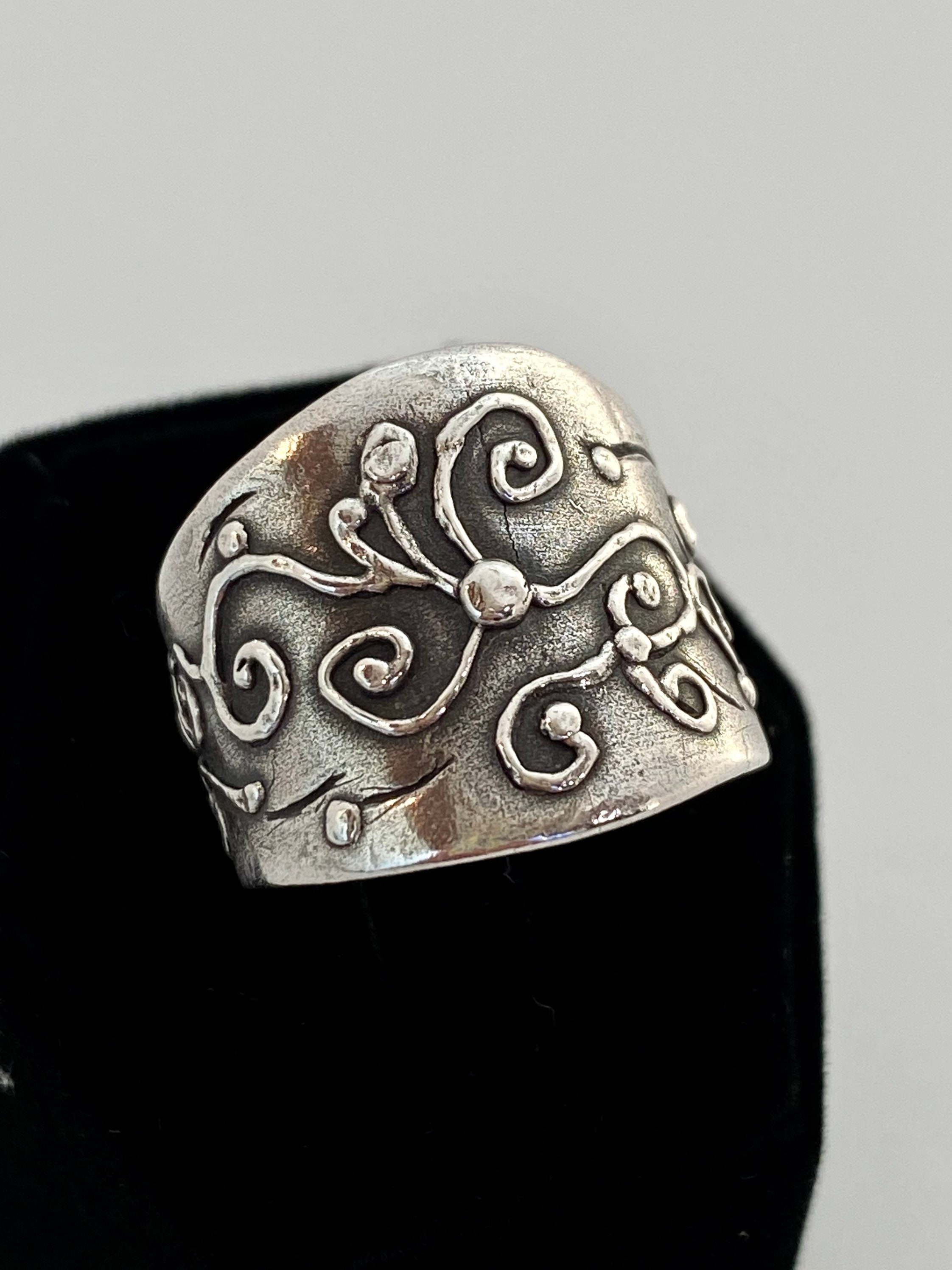 Artisan Handcrafted PMC Sterling Silver Ring - Etsy