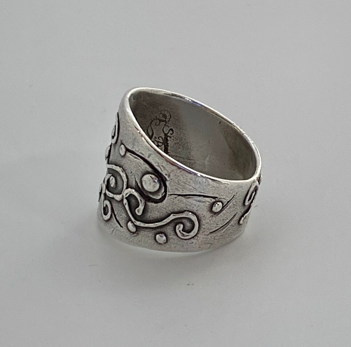 Artisan Handcrafted PMC Sterling Silver Ring - Etsy