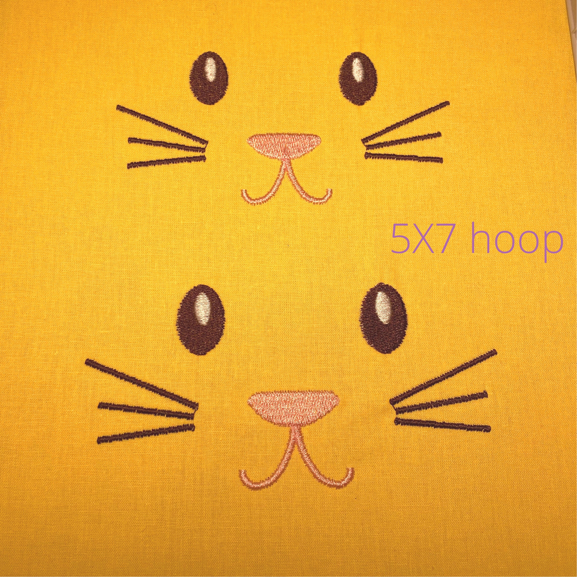 Bunny Face Machine Embroidery Design Easter Embroidery Face - Etsy