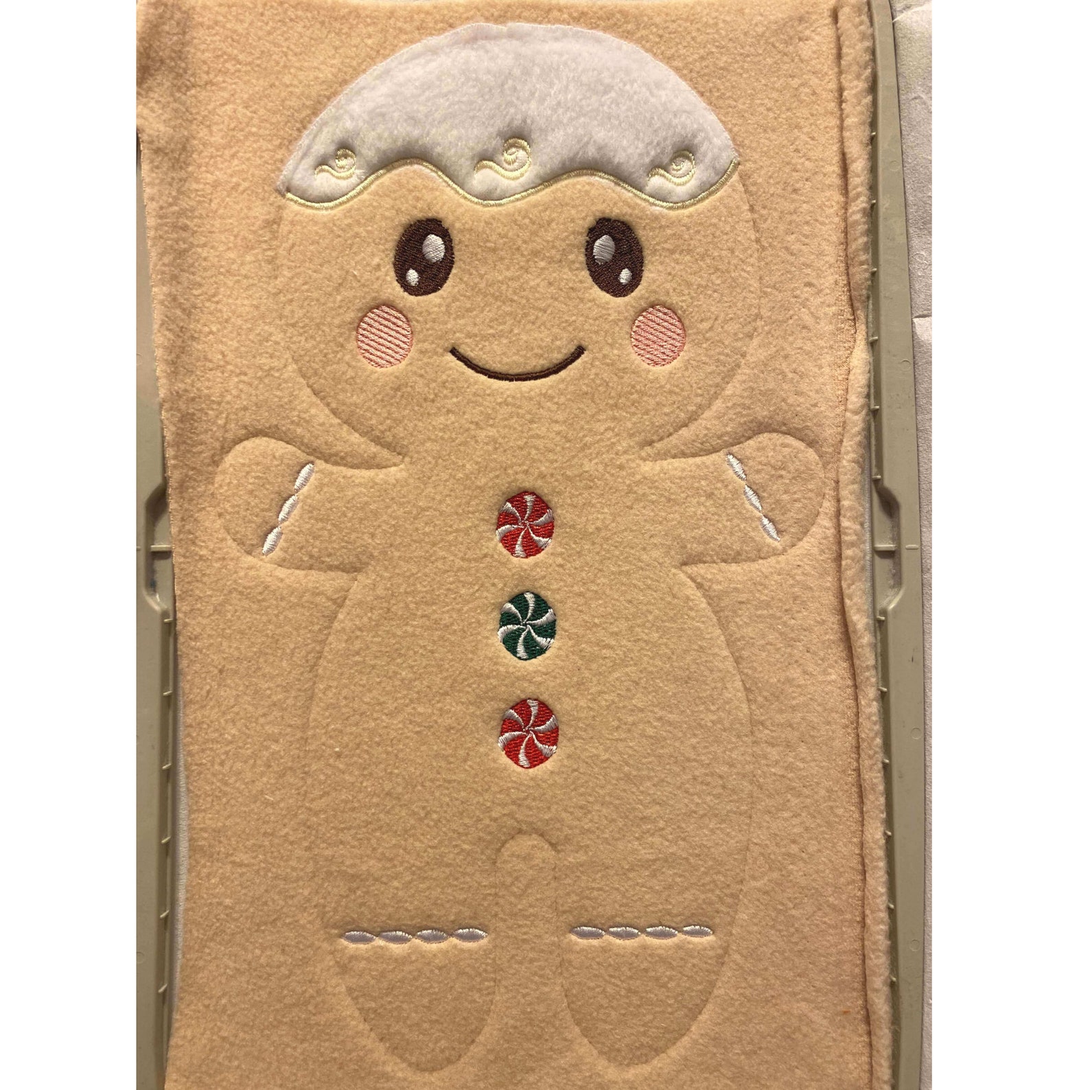 ITH Gingerbread Man Stuffie Machine Embroidery Design, Design Pattern ...