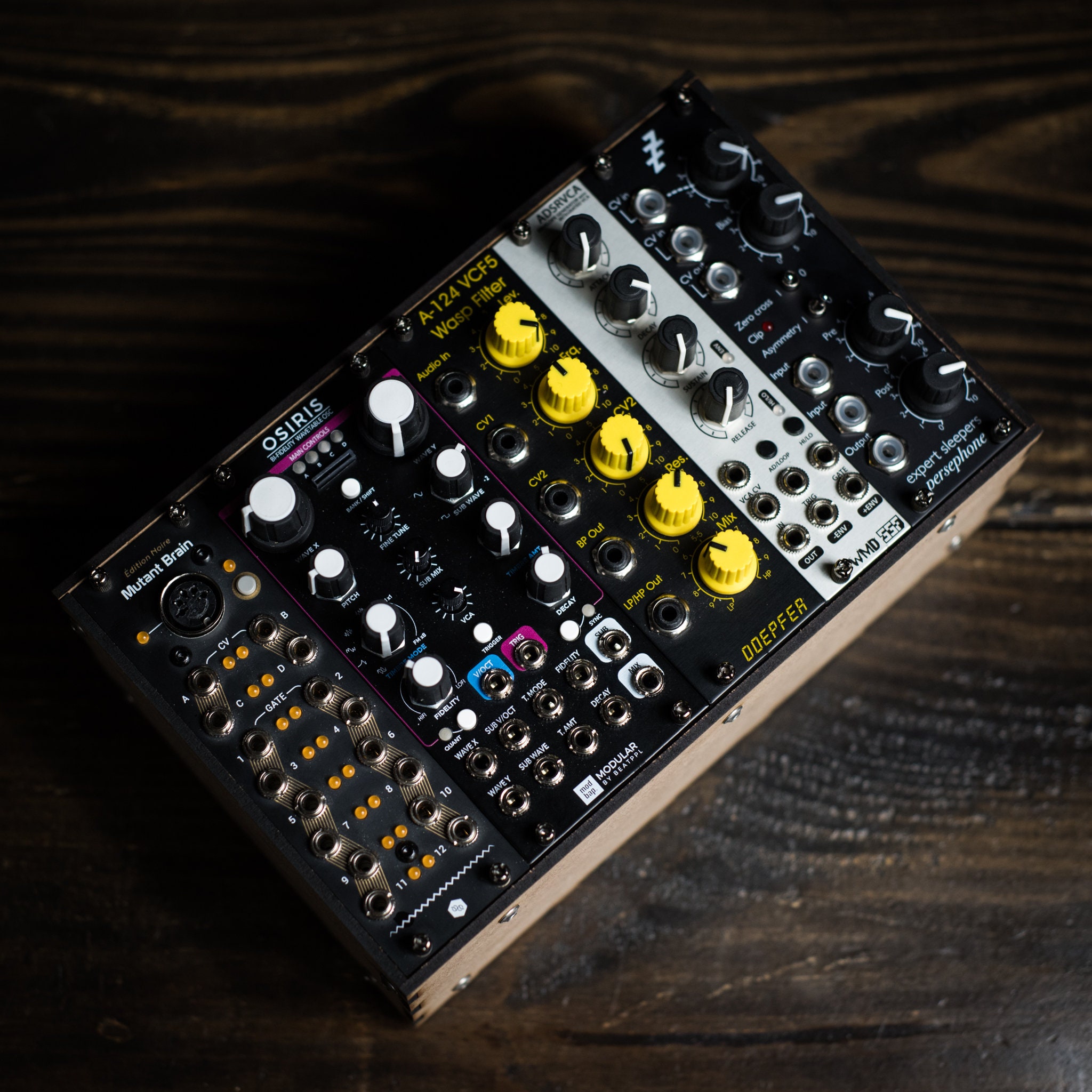Skiffy 42: Skiff Style Laser Cut & 3D Printed 42HP Eurorack Case - Etsy