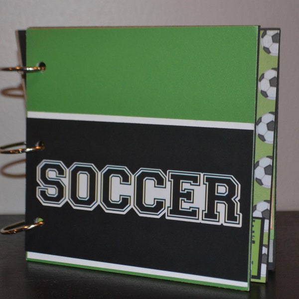 Soccer Scrapbook - Etsy