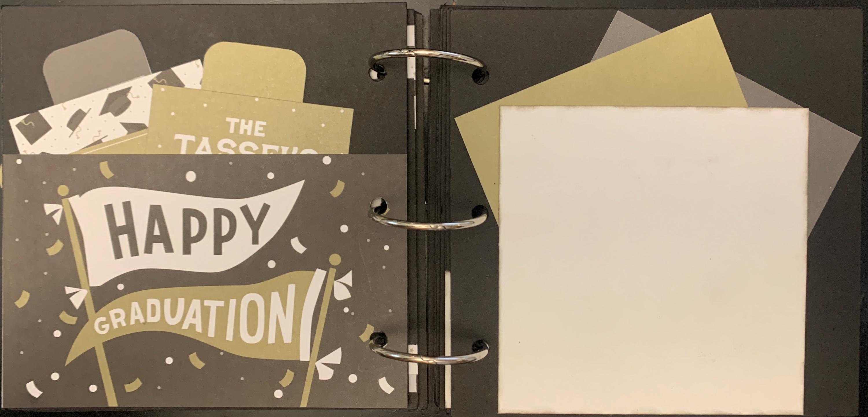 Graduation Scrapbook; Graduation Photo Album, 2025 Grad Gift, 2025 Grad ...