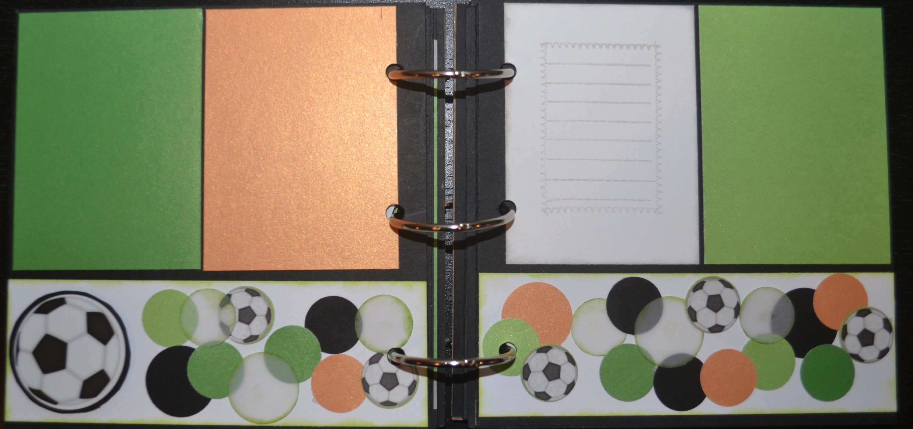 Soccer Scrapbook, Soccer Team Book, Soccer Keepsake Book, Soccer Mini ...