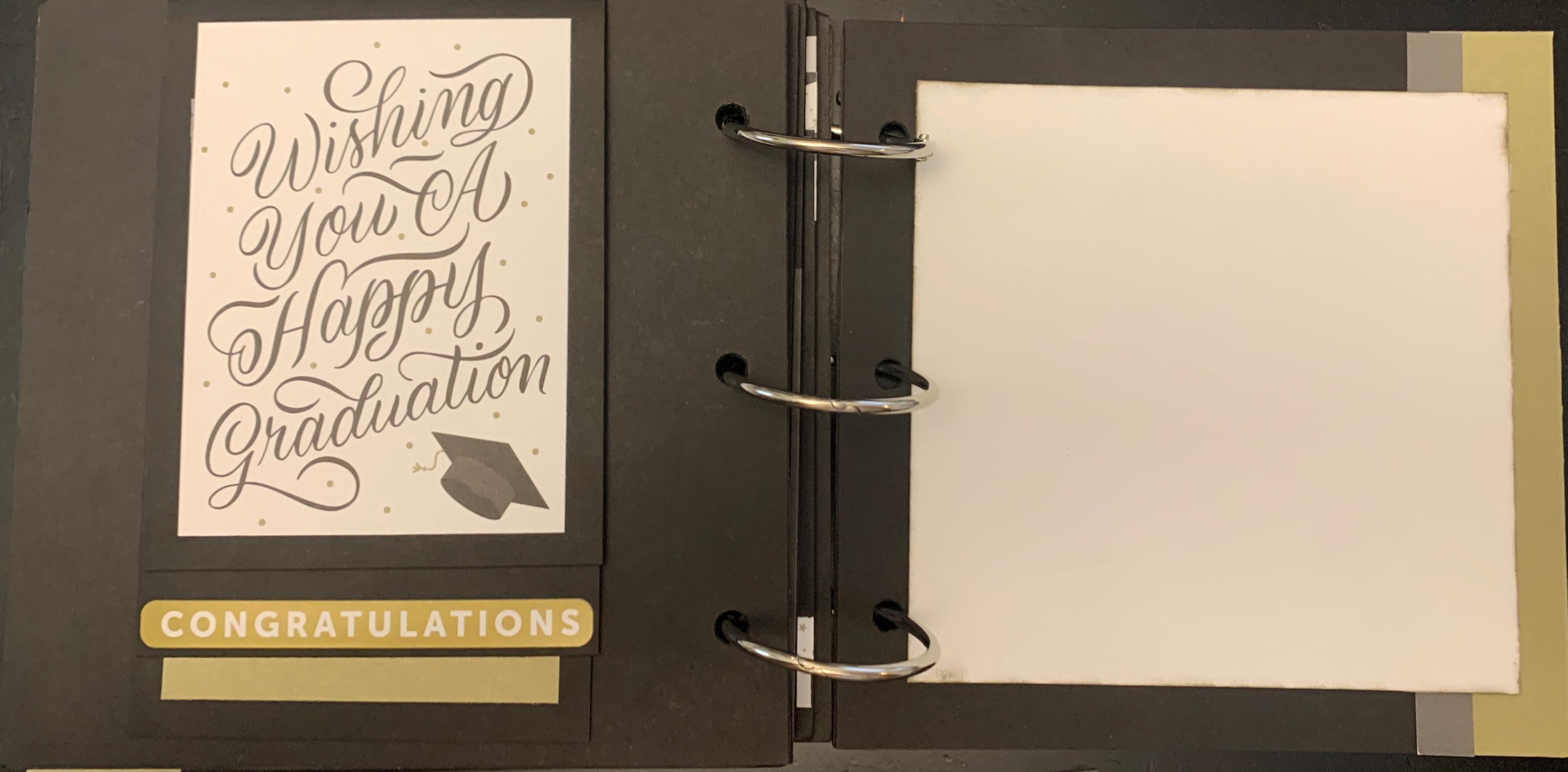 Graduation Scrapbook; Graduation Photo Album, 2025 Grad Gift, 2025 Grad ...