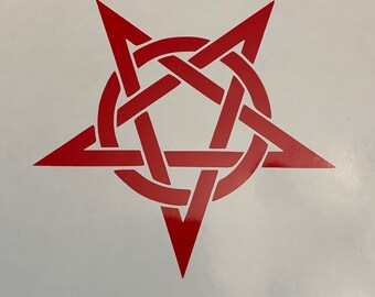 Pentagram Decal - Etsy