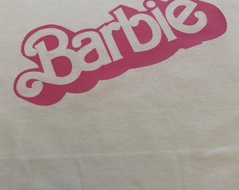 Barbie Logo Iron On | Etsy