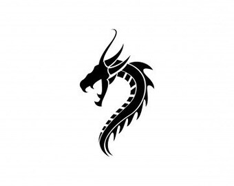 Dragon Vinyl Decal | Etsy