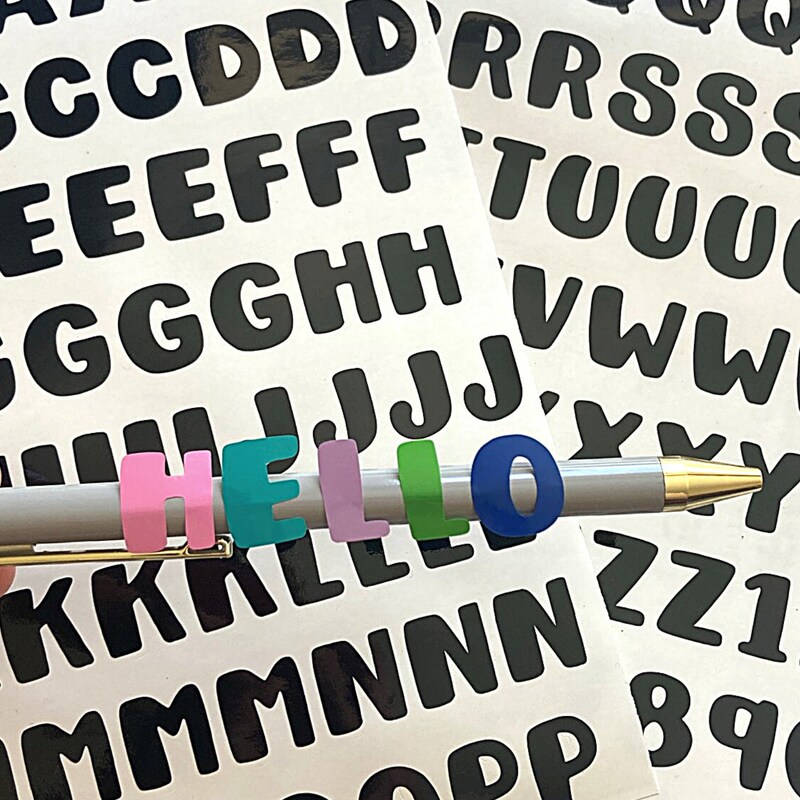 Vinyl Letters - Etsy