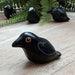 Pocket Familiar Cute Corvid Mini Crow Raven Pictish Clay Figurine Totem ...
