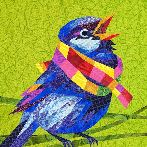 Sparrow Quilt Pattern - Etsy