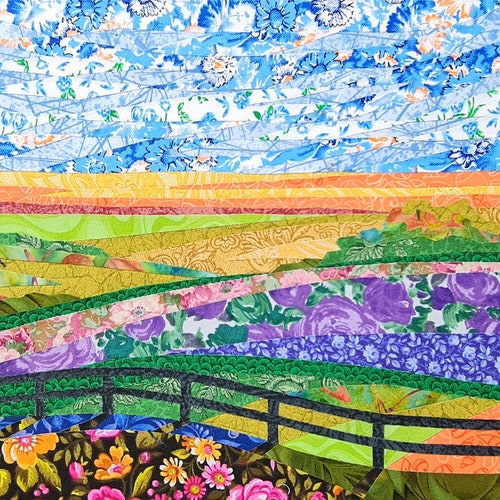 Sunset Skies Landscape Quilt Pattern. - Etsy