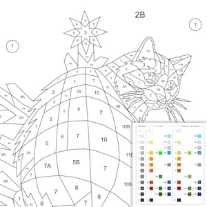 Gonna CATCH THE STAR! Cat Quilt Pattern, Fabric Collage, Applique - Etsy