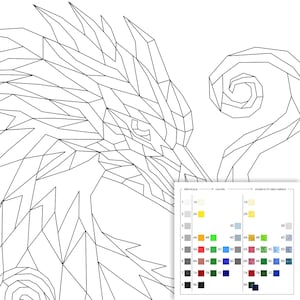 SWEET TOOTH DRAGON Quilt Pattern, Dragon Fabric Collage, Applique - Etsy