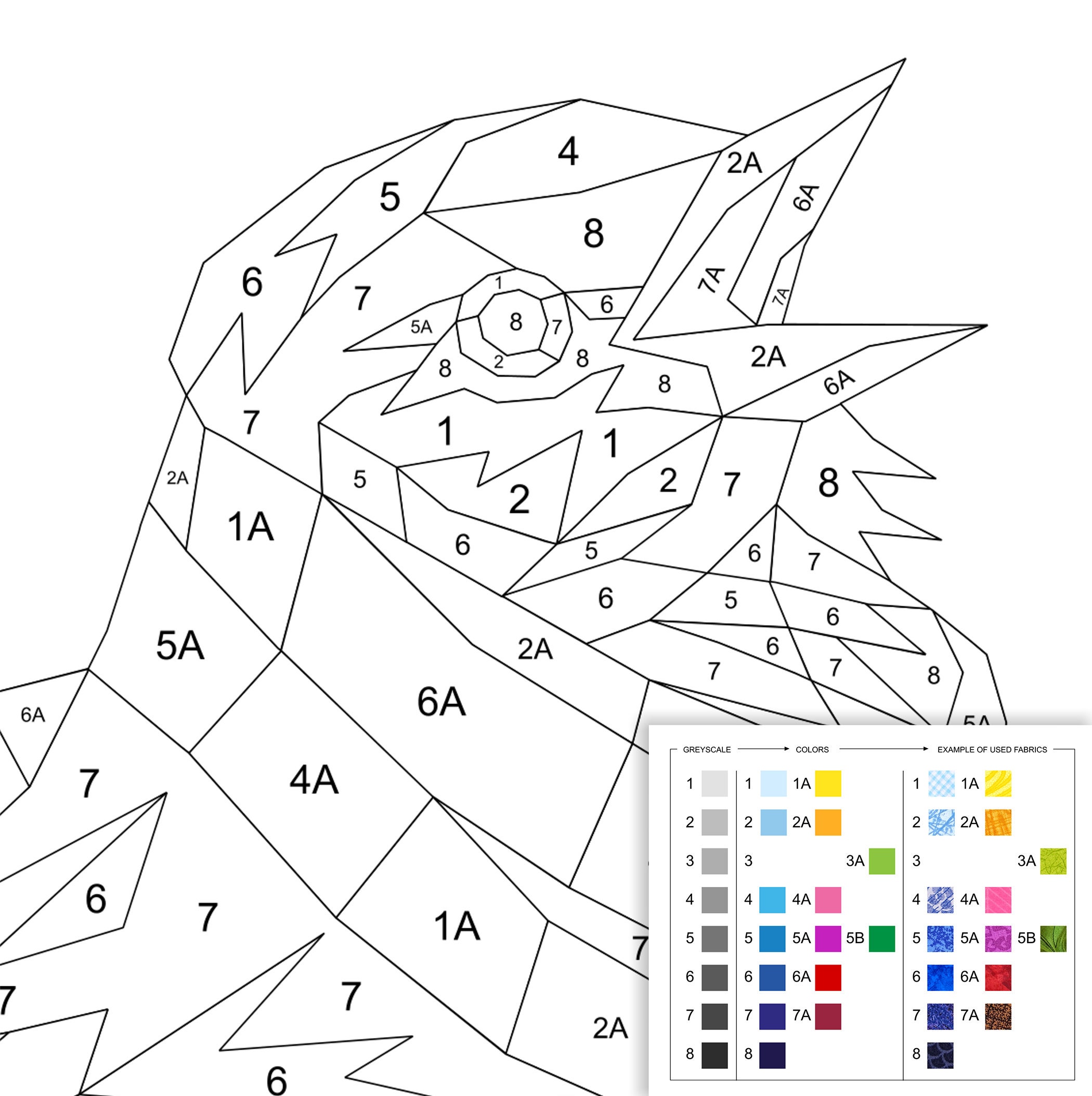 SPARROW IN A SCARF Quilt Pattern - Etsy