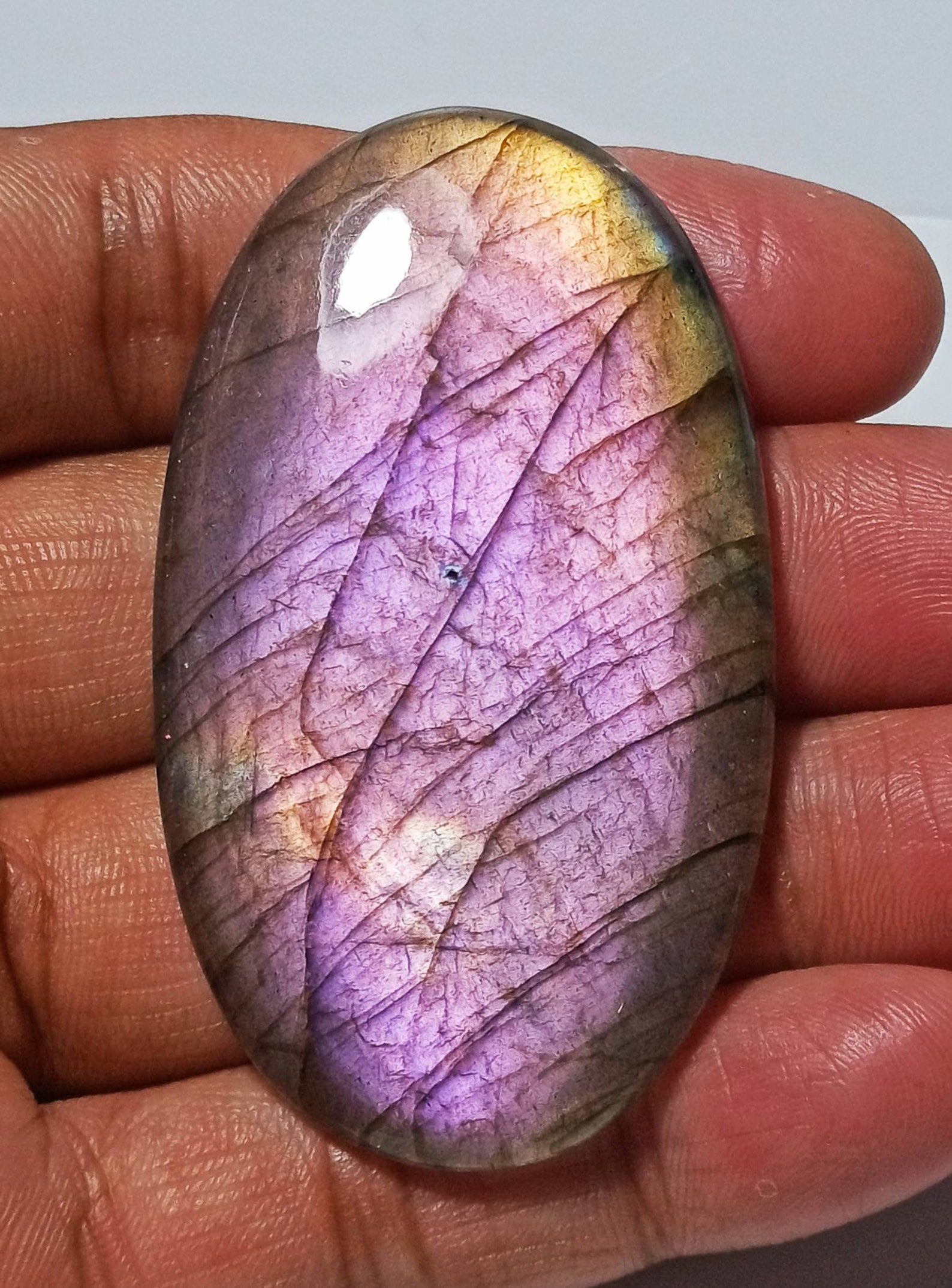 AAA Multi Purple Labradorite Cabochon Purple Labradorite - Etsy UK