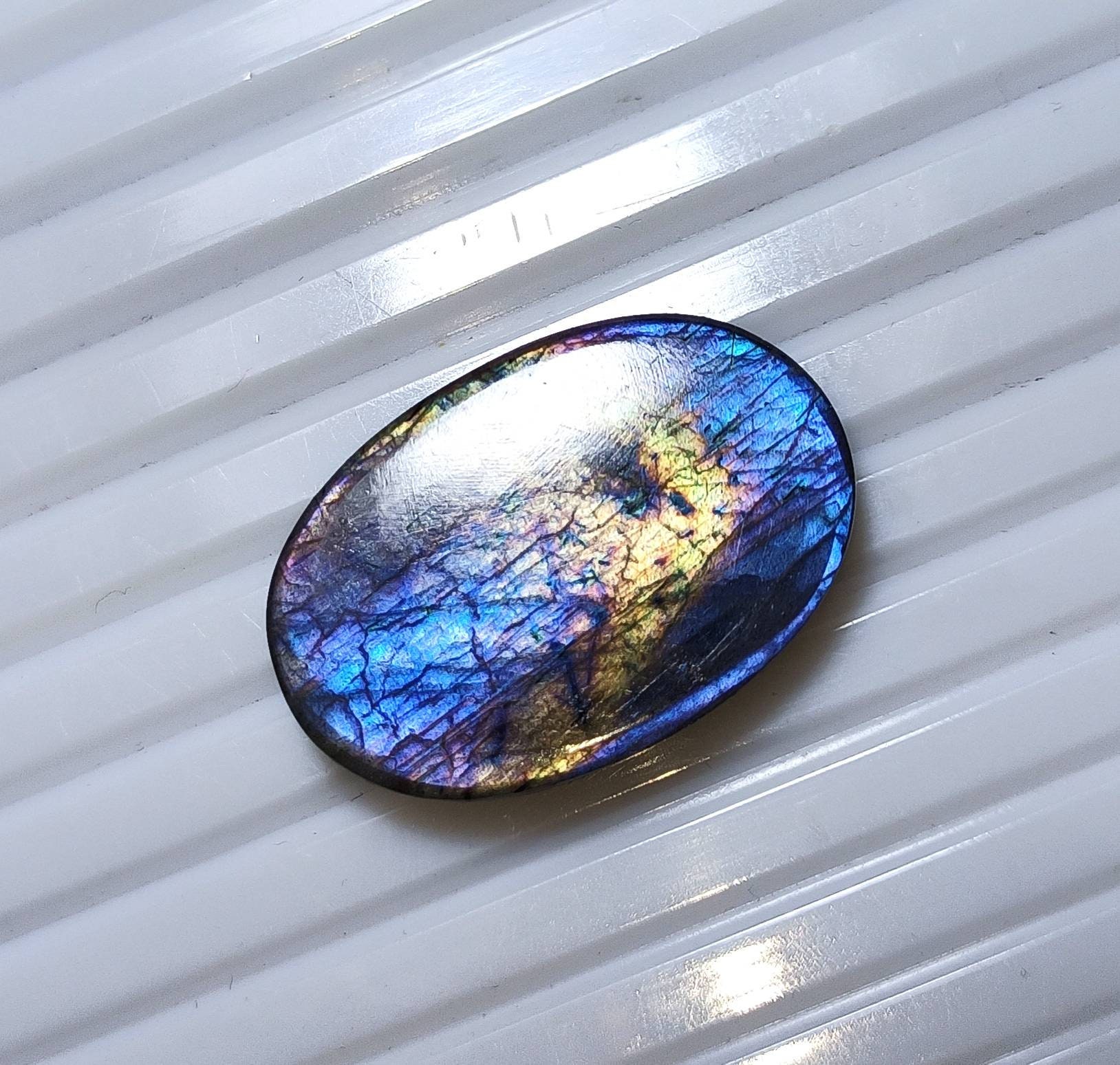 AAA Multi purple Labradorite cabochon Purple Labradorite Loose stone ...