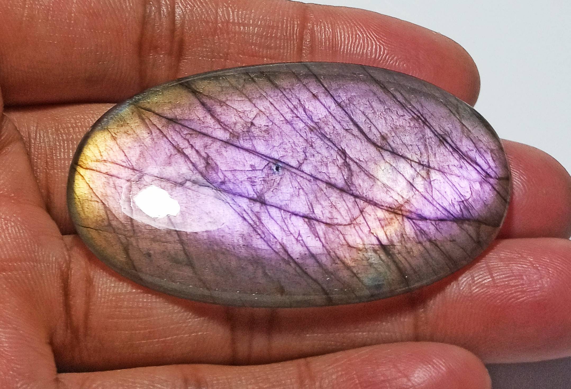 AAA Multi Purple Labradorite Cabochon Purple Labradorite - Etsy UK