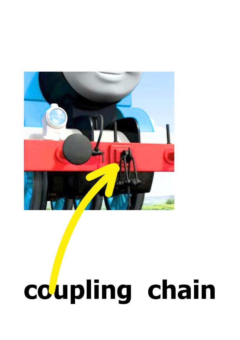 My Train Words Book - Printable PDF Vocab Book for Children Learning to ...