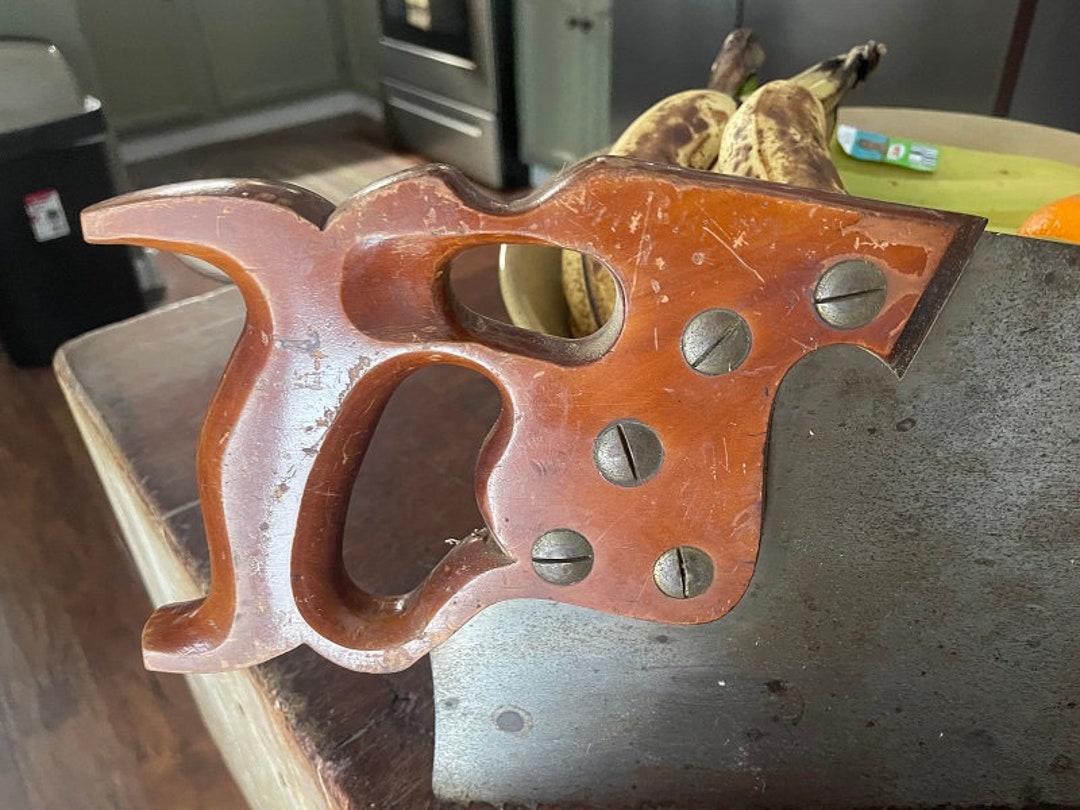 Disston 26 D8 Thumbhole Rip Saw - Etsy