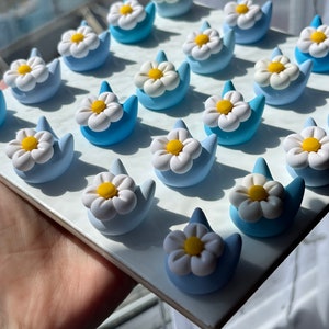 Blue Daisy Worry Slugs - Etsy