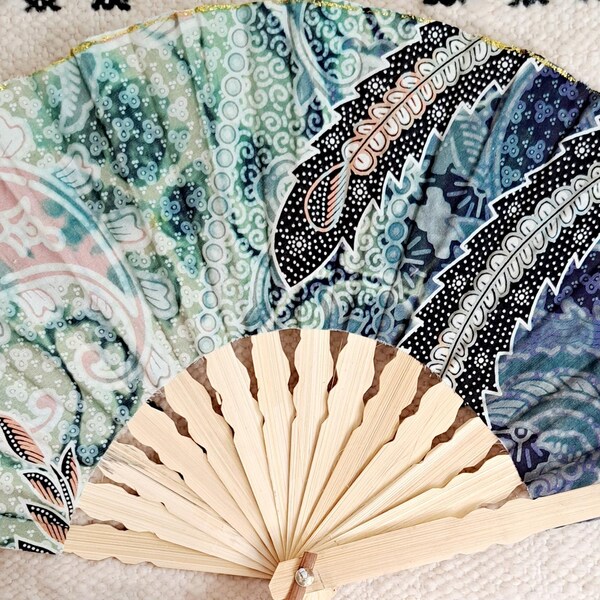 Bamboo Fan - Etsy