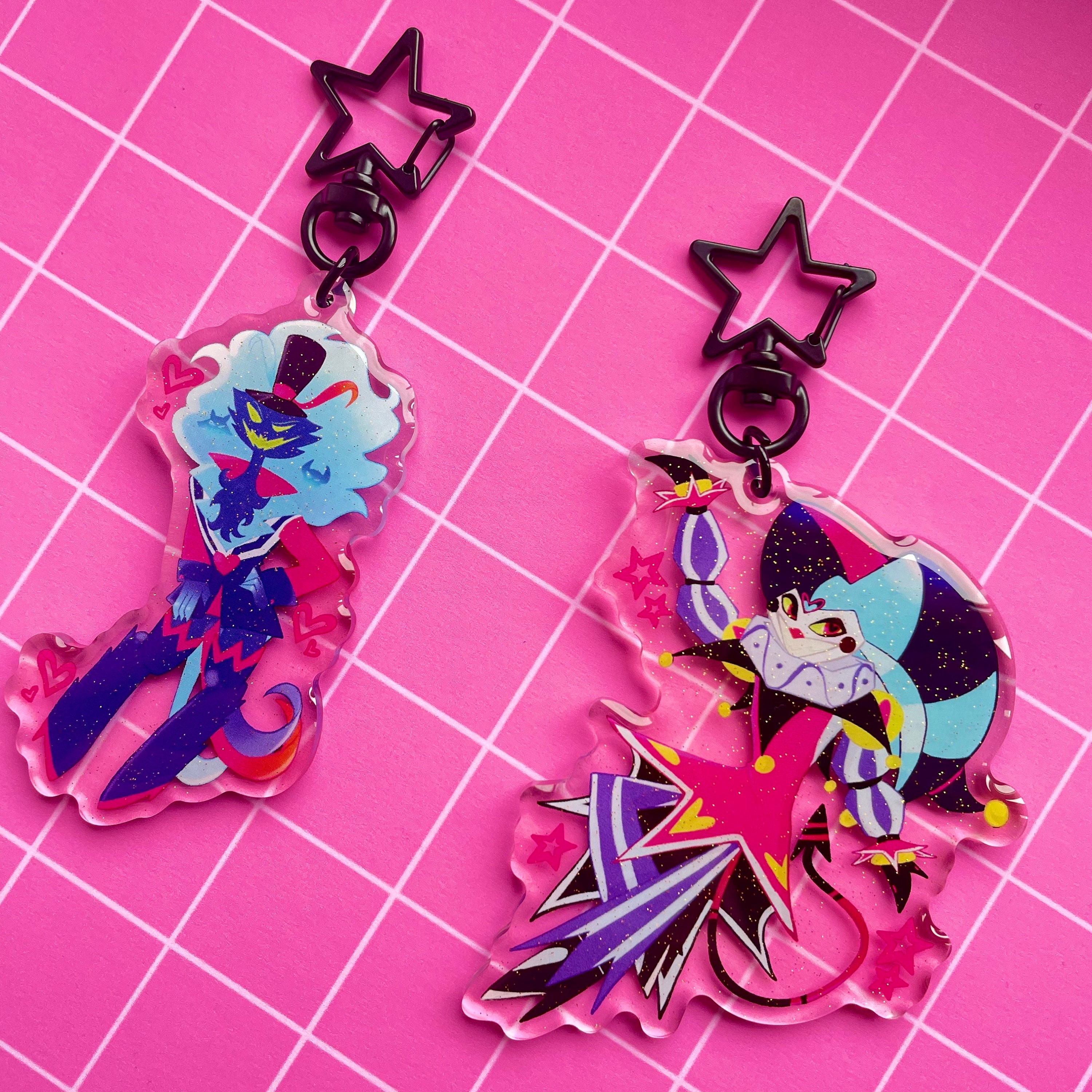 Helluva Boss Keychains - Etsy UK