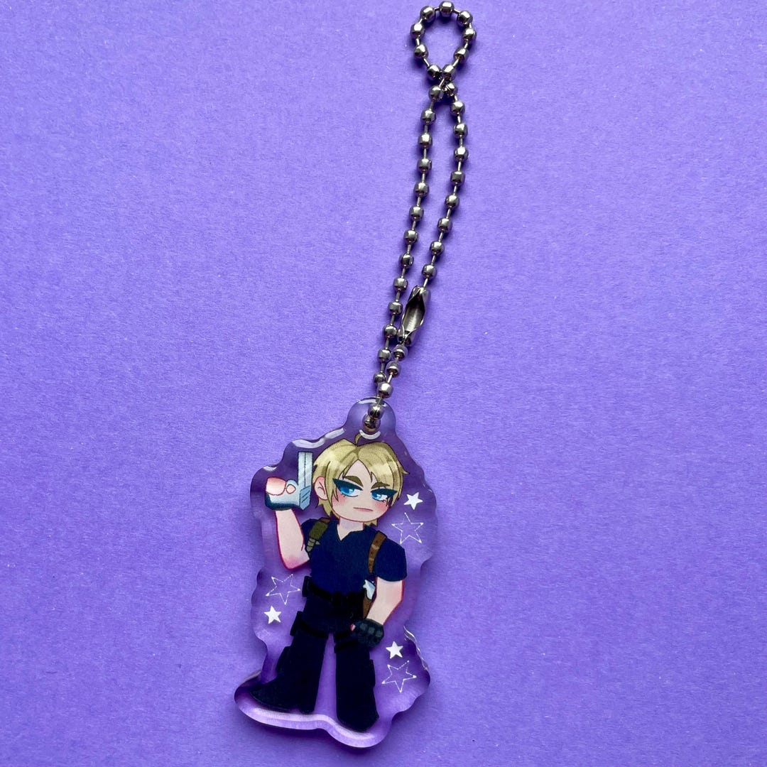 Leon Kennedy RE4 Charms - Etsy
