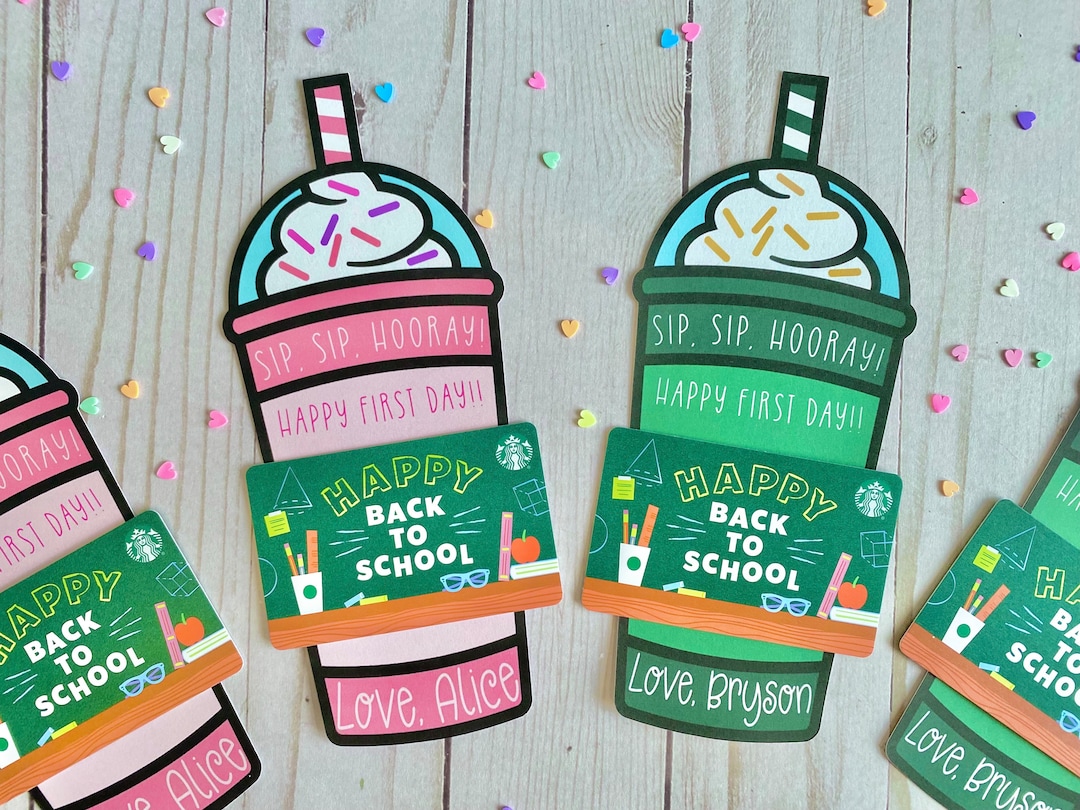 PRINTED Coffee Espresso Back to School Beginning of School Year Teacher ...