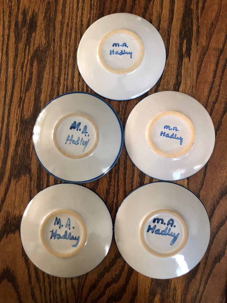 MA Hadley Saucers. - Etsy