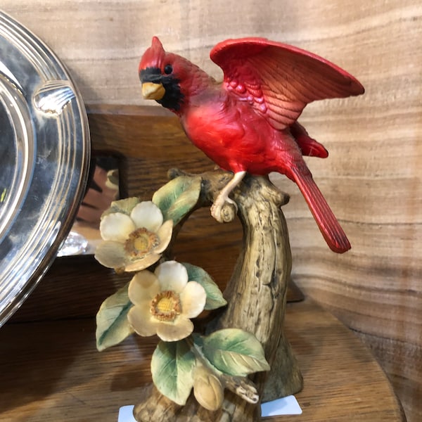 Cardinal and Dogwood - Etsy