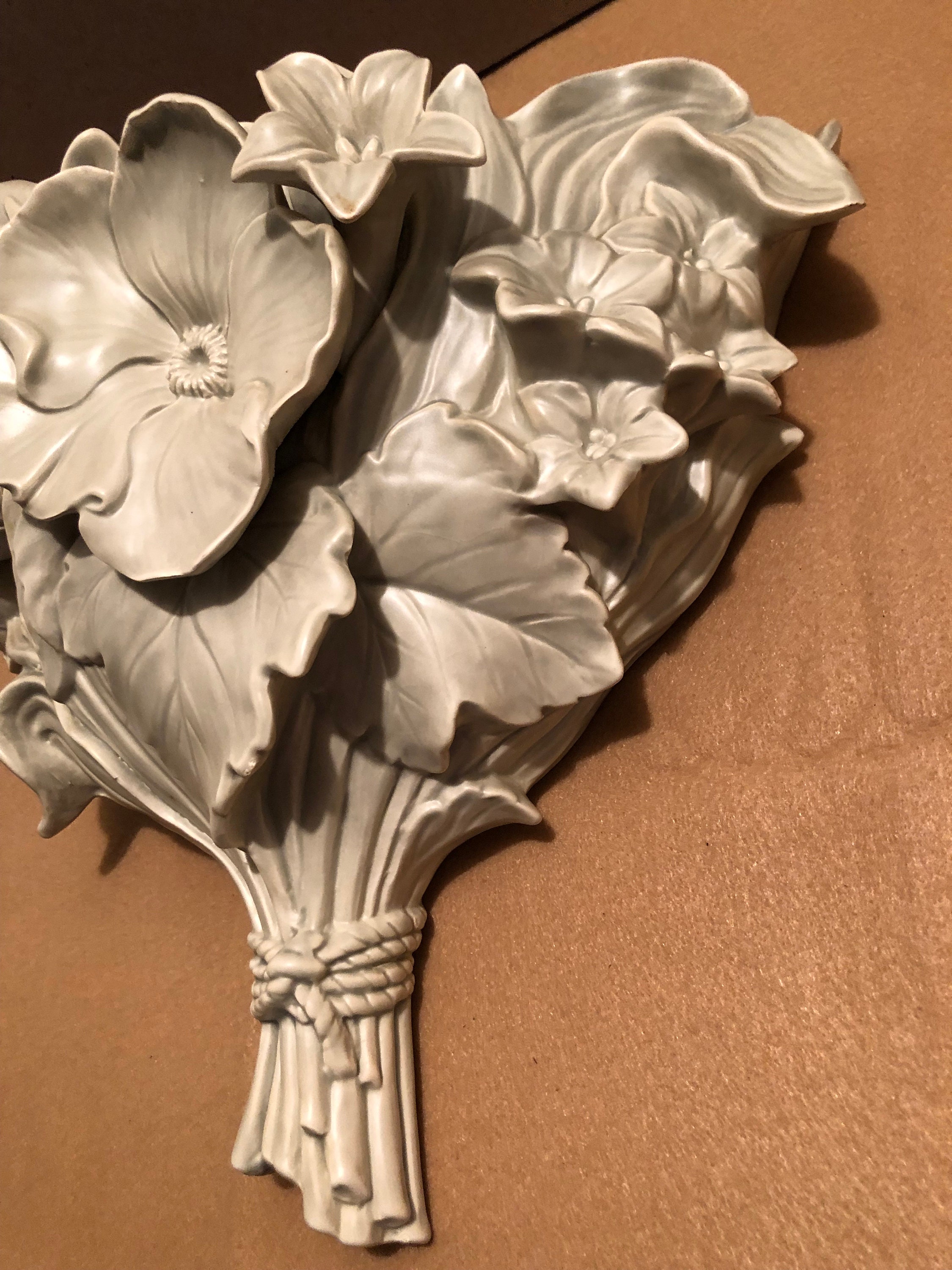 Fitz and Floyd Wall Pocket Tulips and Poppies - Etsy