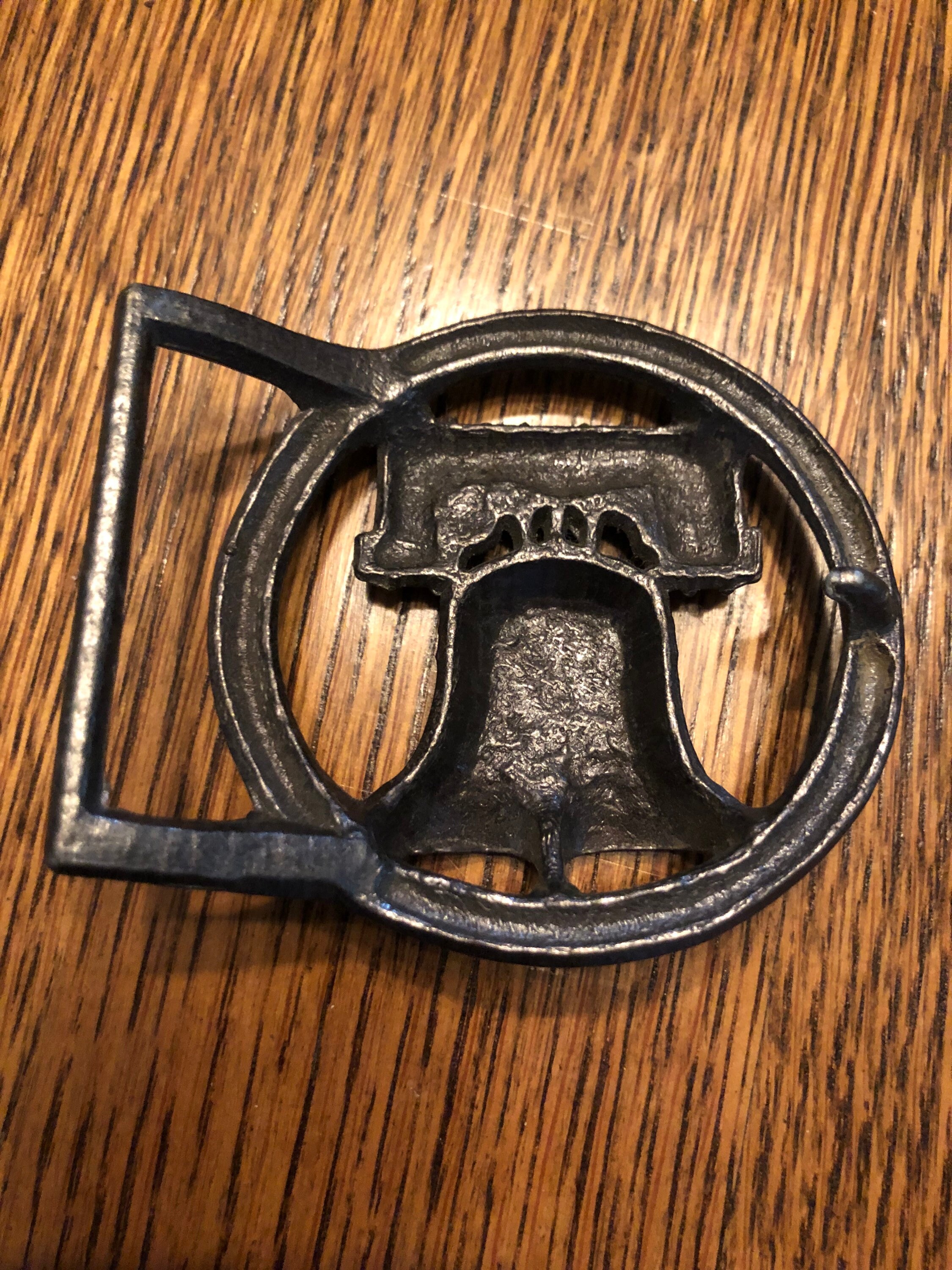 Vintage Brass Liberty Bell Belt Buckle. - Etsy