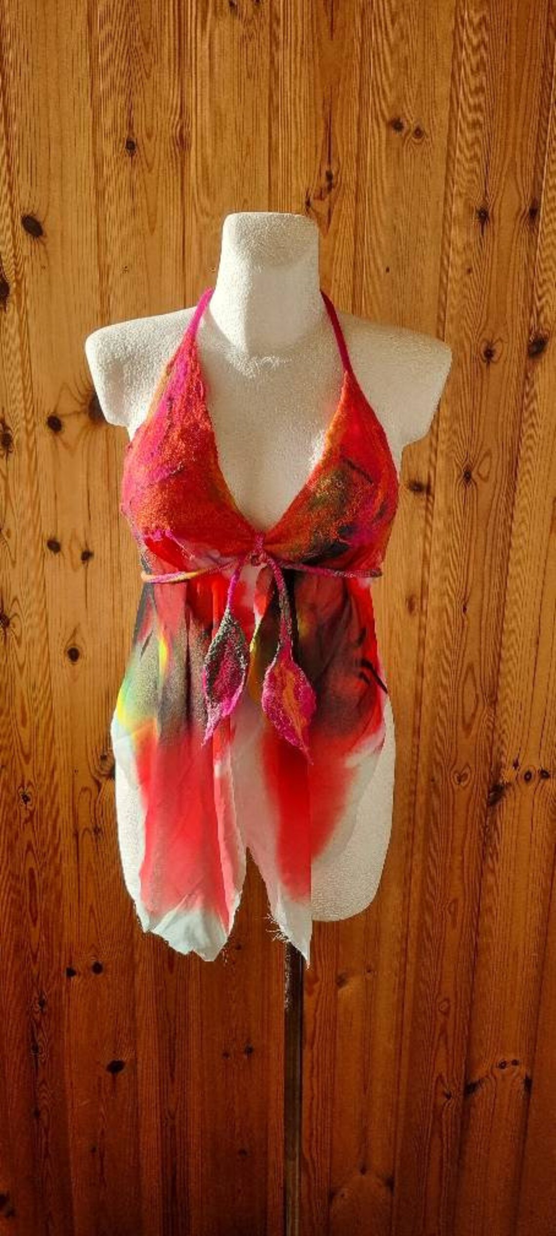 Pixie Top. Fairy Tale Top. Woodland Elf Wrap. Witch Costume, Festival ...