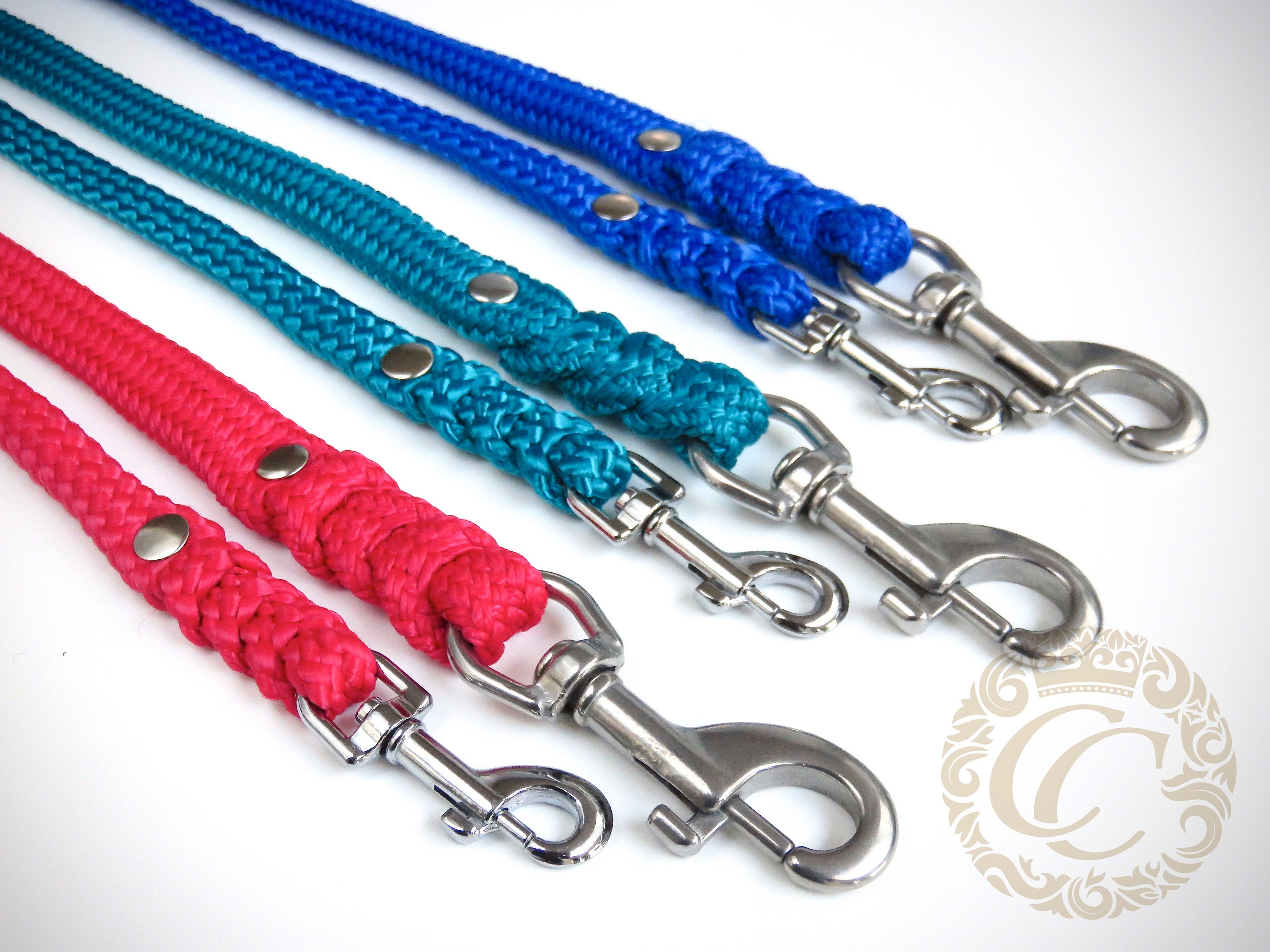 Dog Leash Paracord Sky Blue Leash for Dogs PPM Cord Leash | Etsy