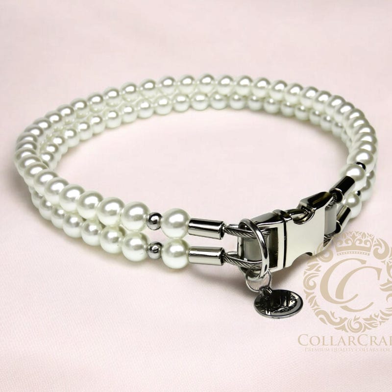 Pearl Dog Collar - Etsy