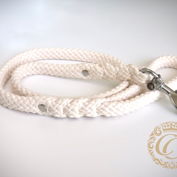 White Leash - Etsy