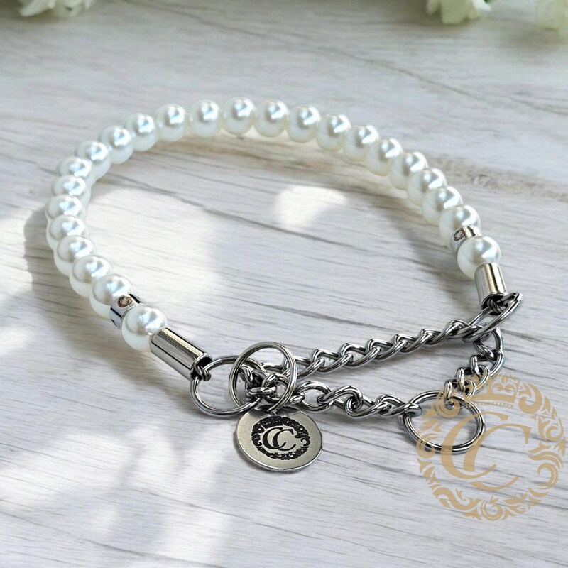 Pearl Dog Collar - Etsy