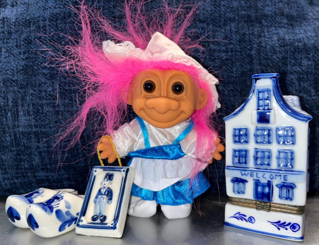 Russ Dutch / Netherlands / Holland Troll Doll From Around the World ...