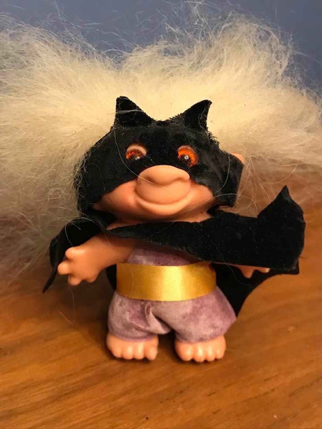 Rare batman Superhero Scandia House Troll Excellent Condition Free ...