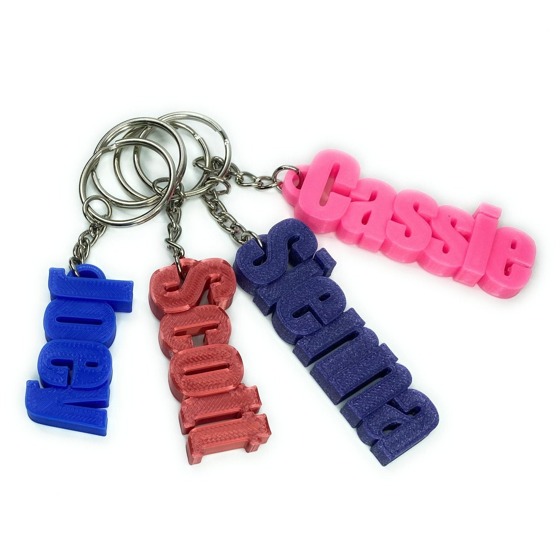 Personalised Keyring Book Bag Tag School Bag Label Party - Etsy UK