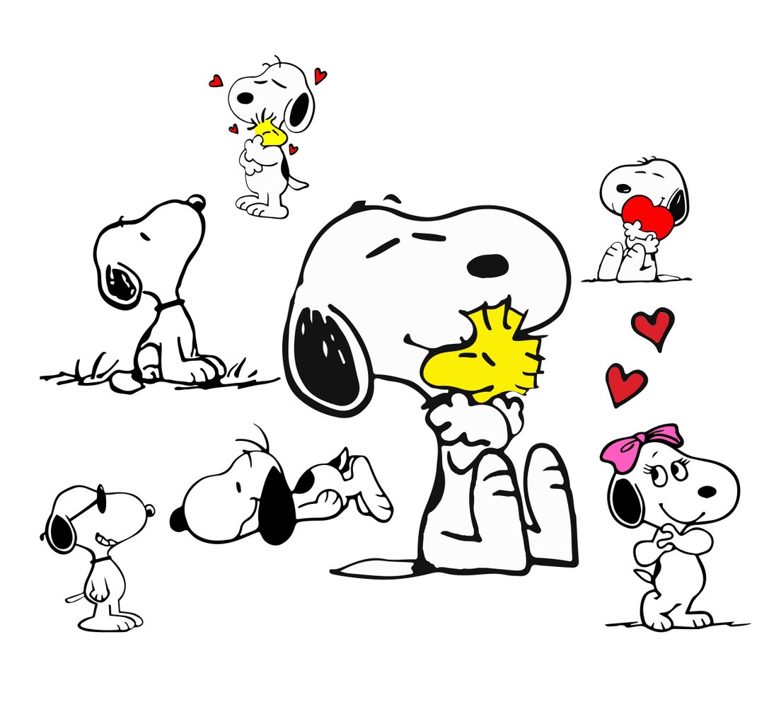 Snoopy Svg Peanuts Svg Snoopy Svg Cricut Snoopy Svg Layers - Etsy Australia