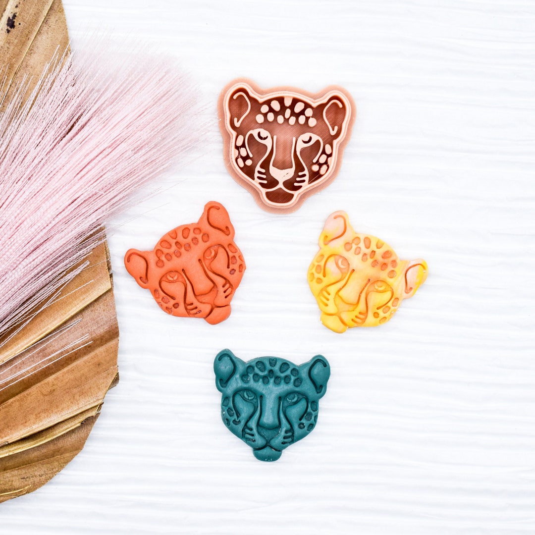 Cheetah Polymer Clay Cutter*cheetah Clay Cutter*clay Tools*polymer Clay ...