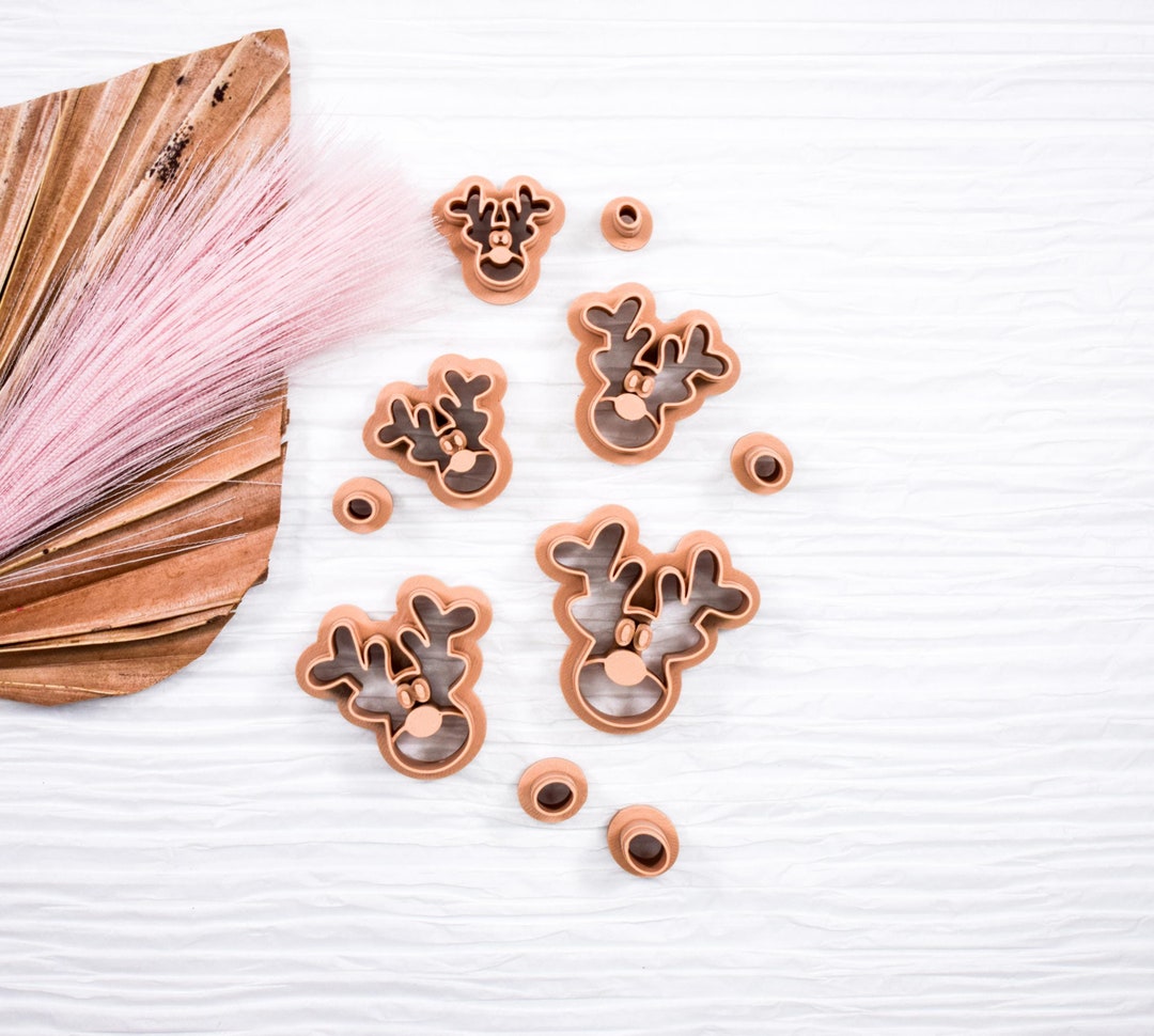 Reindeer Polymer Clay Cutter*reindeer Clay Cutter*deer Clay Cutter ...