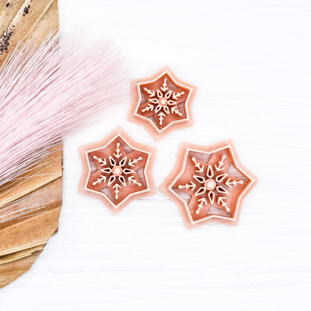 Snowflake Polymer Clay Cutter*snowflake 1 Clay Cutter*clay Tools ...