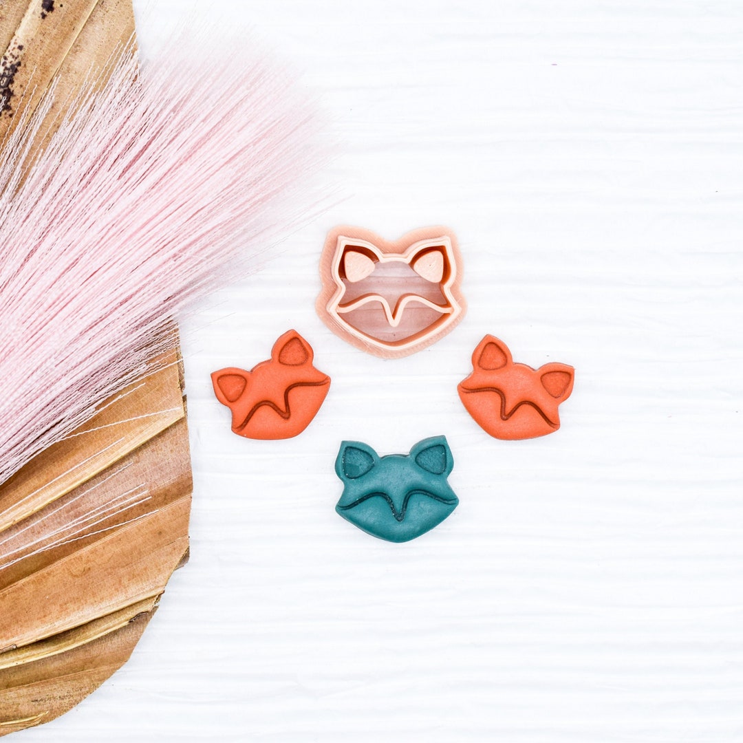 Fox Polymer Clay Cutter*fox Clay Cutter*clay Tools*polymer Clay Cutters ...