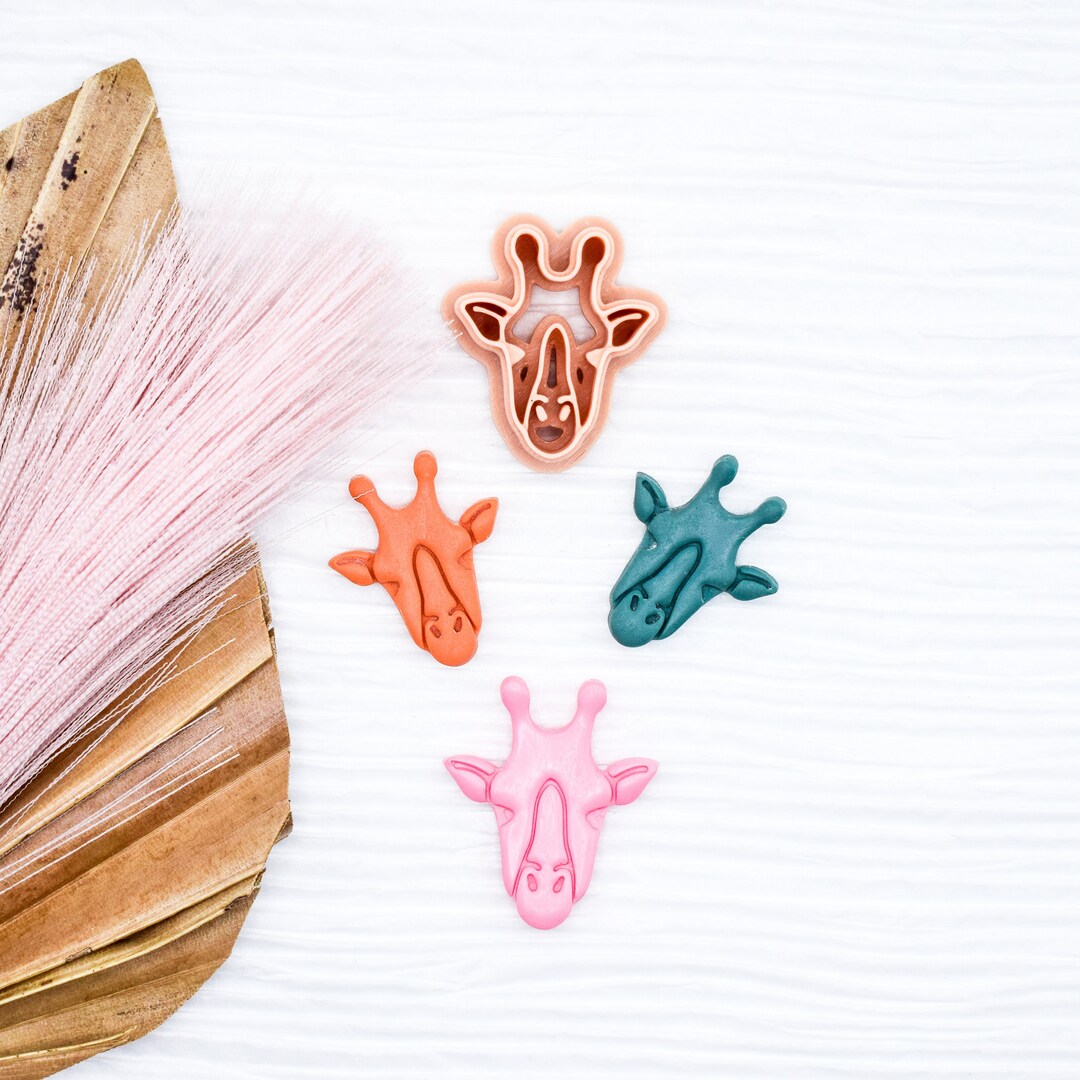 Giraffe Polymer Clay Cutter*giraffe Clay Cutter*clay Tools*polymer Clay ...