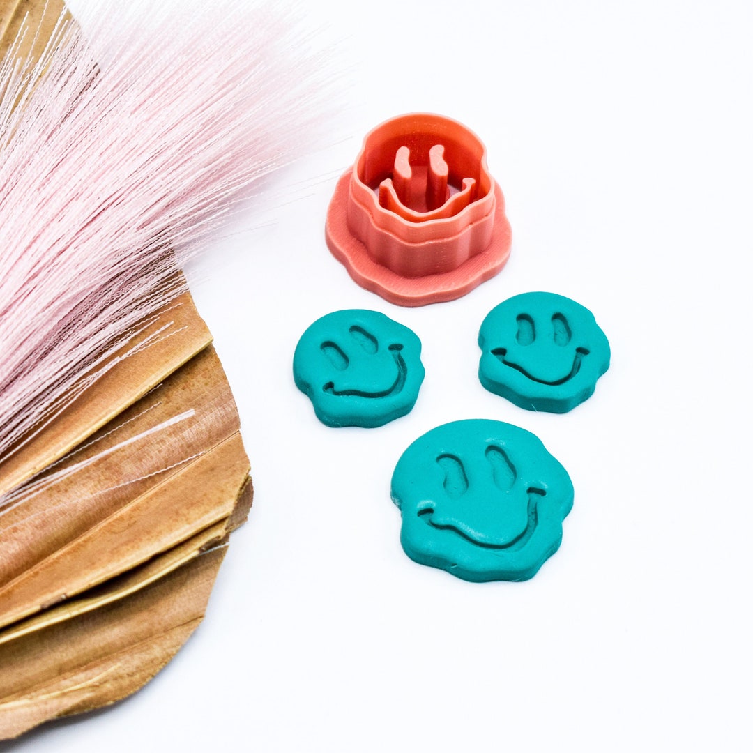 Crazy Smiley Face Clay Cutters*smiley Face Clay Cutter*clay Cutter*clay ...